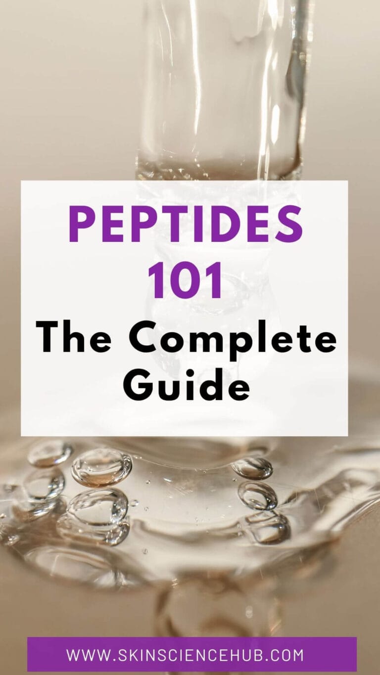 Types of Peptides in Skincare: The Complete Guide