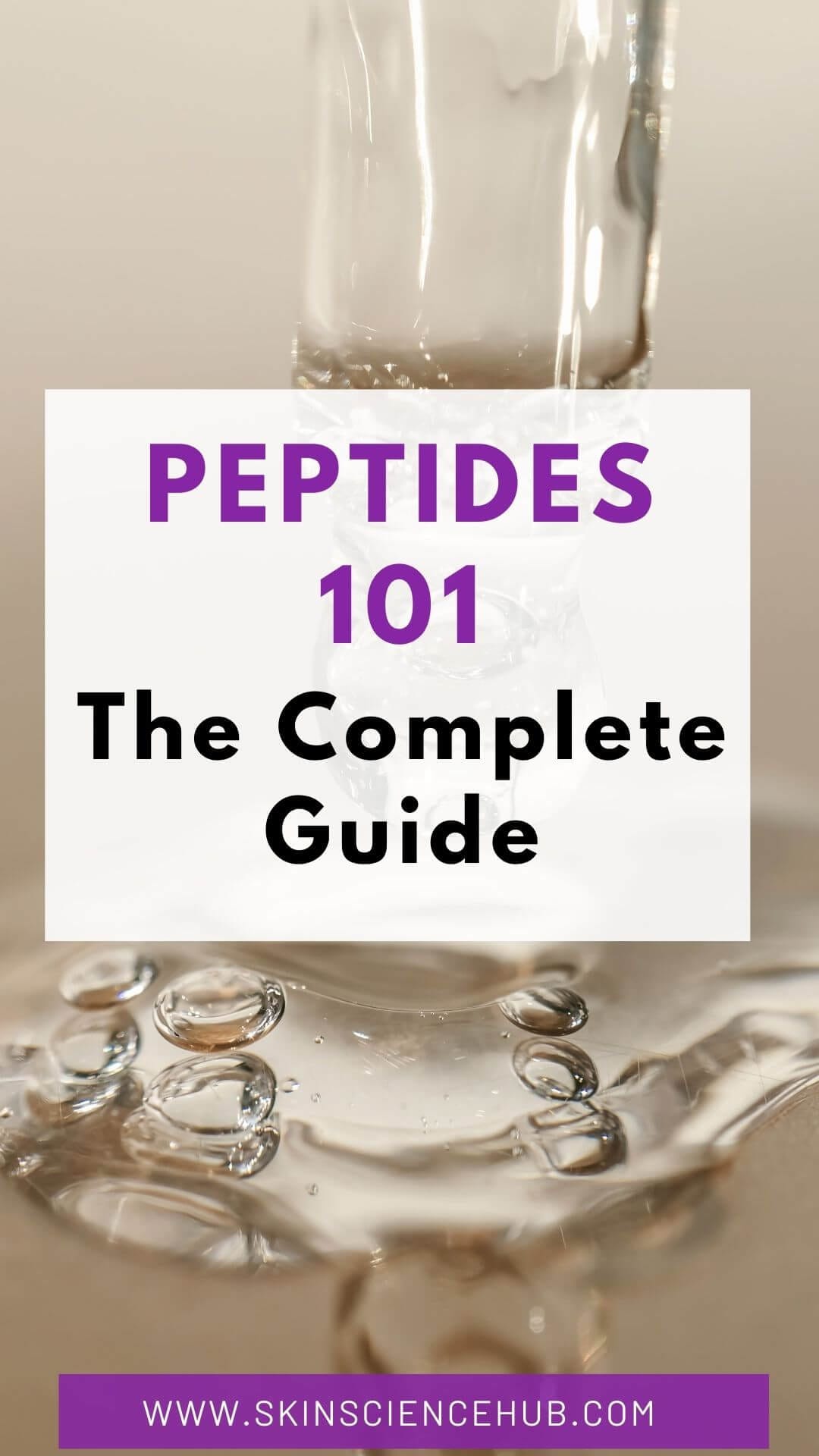 Types of Peptides in Skincare: The Complete Guide